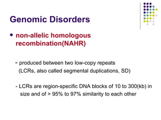 Genomic Disorders | PPT