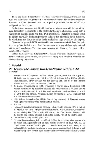 Genomic dna from different biological materials | PDF