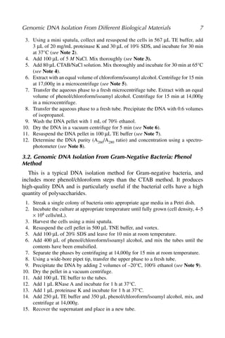 Genomic dna from different biological materials | PDF | Biological ...