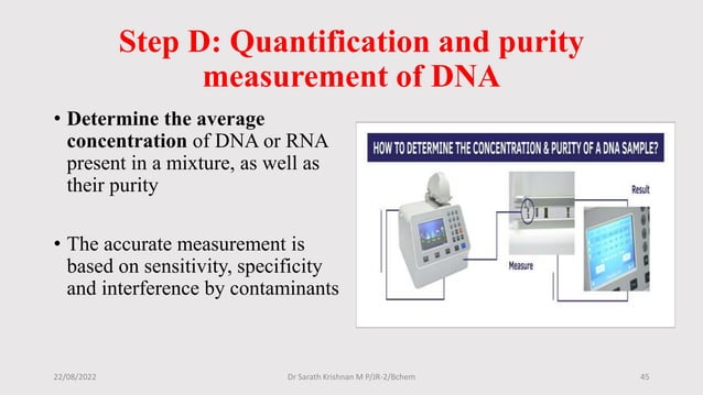 Genomic DNA Isolation.pptx | Biological Sciences | Science