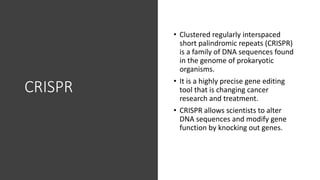 Genomic editing presentation | PPTX