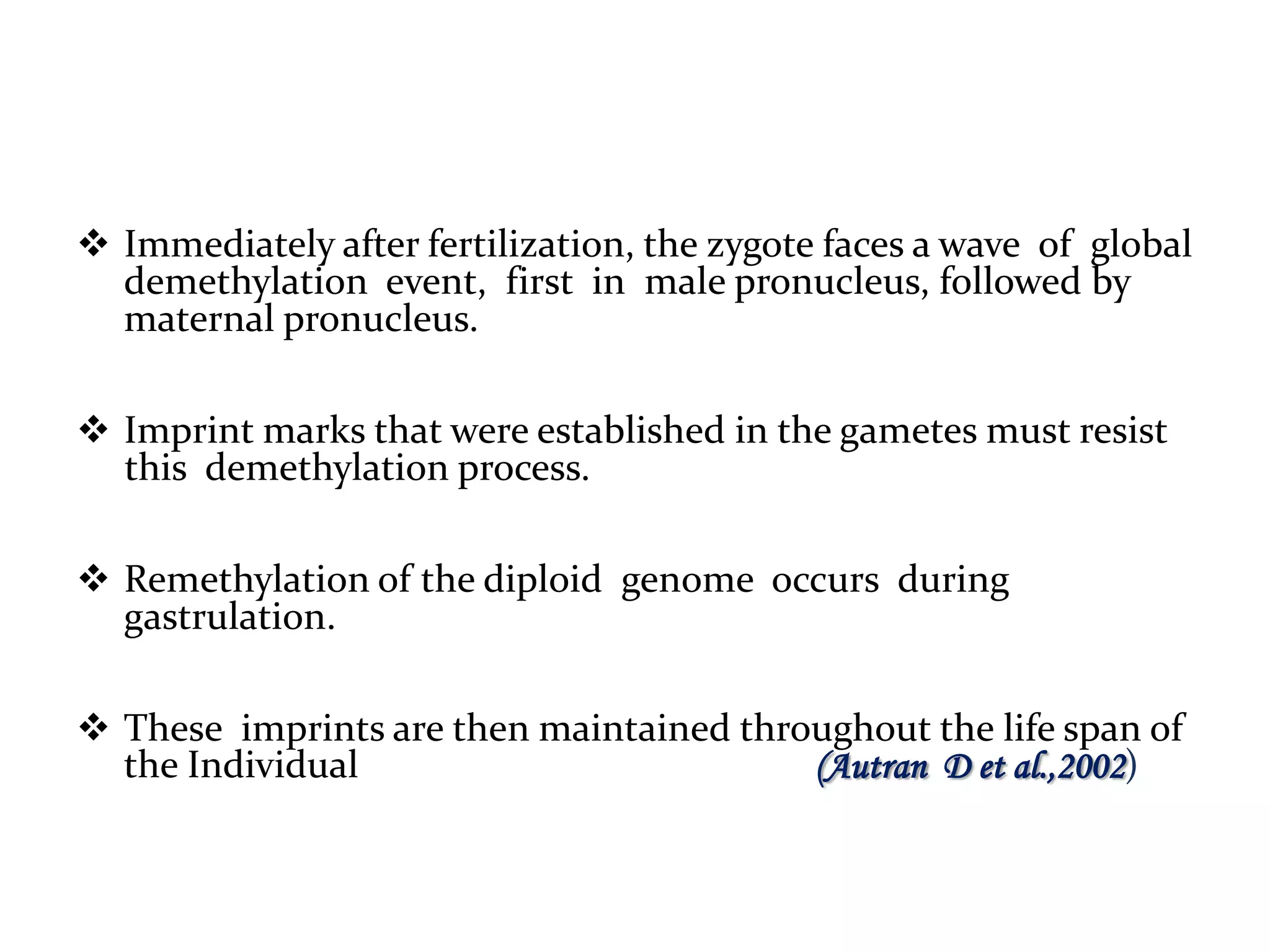 Genomic imprinting | PPTX