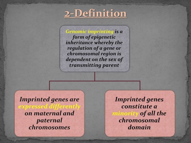 Genomic imprinting | PPTX | Genetics | Science