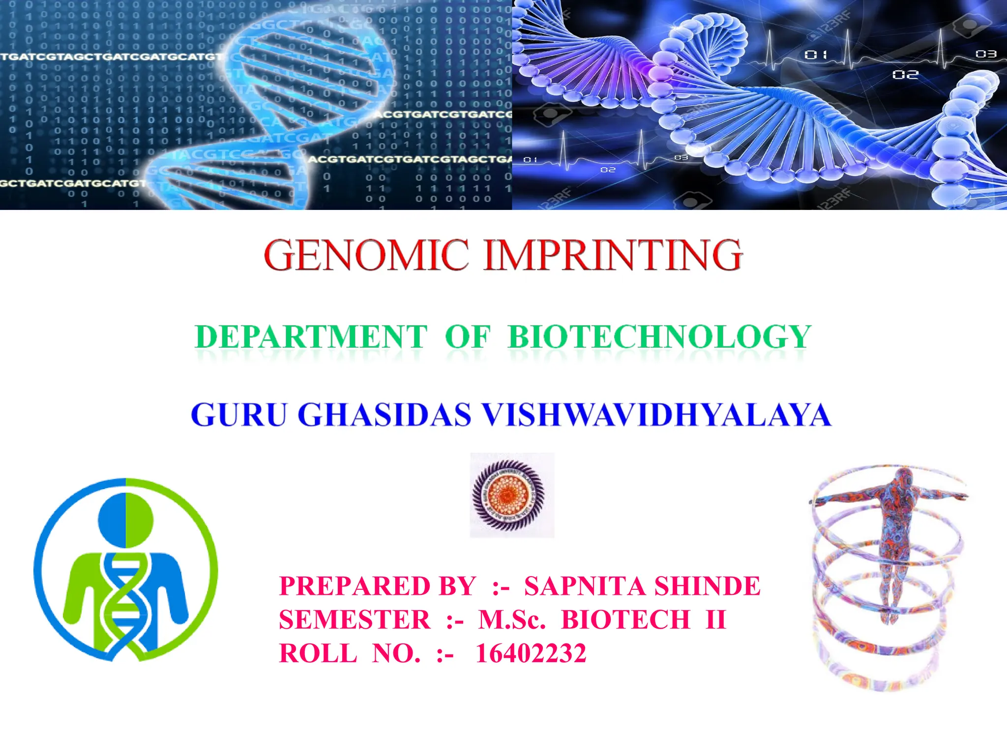 Genomic Imprinting and the syndrome caused by the imprint | PDF
