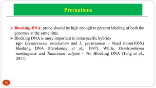 Genomic In-Situ Hybridization (GISH)-Principles, Methods and ...