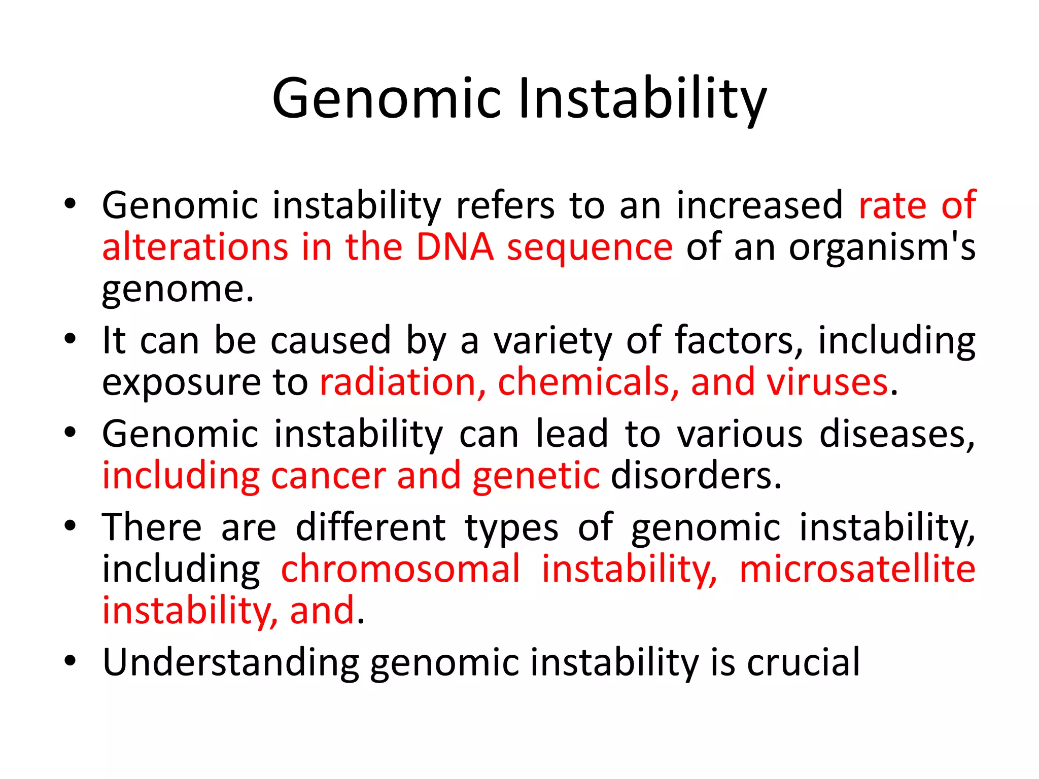 Genomic instability and cancer.pptx