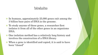 Genomic Library Ppt