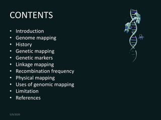 Genomic mapping, genetic mapping | PPTX
