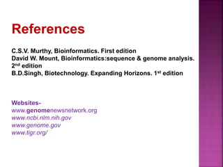 Genomic mapping by kk sahu | PPTX