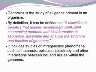 Genome Definition