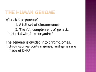 Genomics | PPT