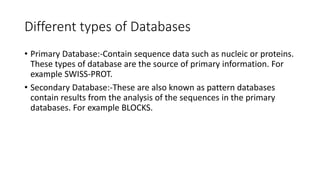 Genomics and Bioinformatics | PPT