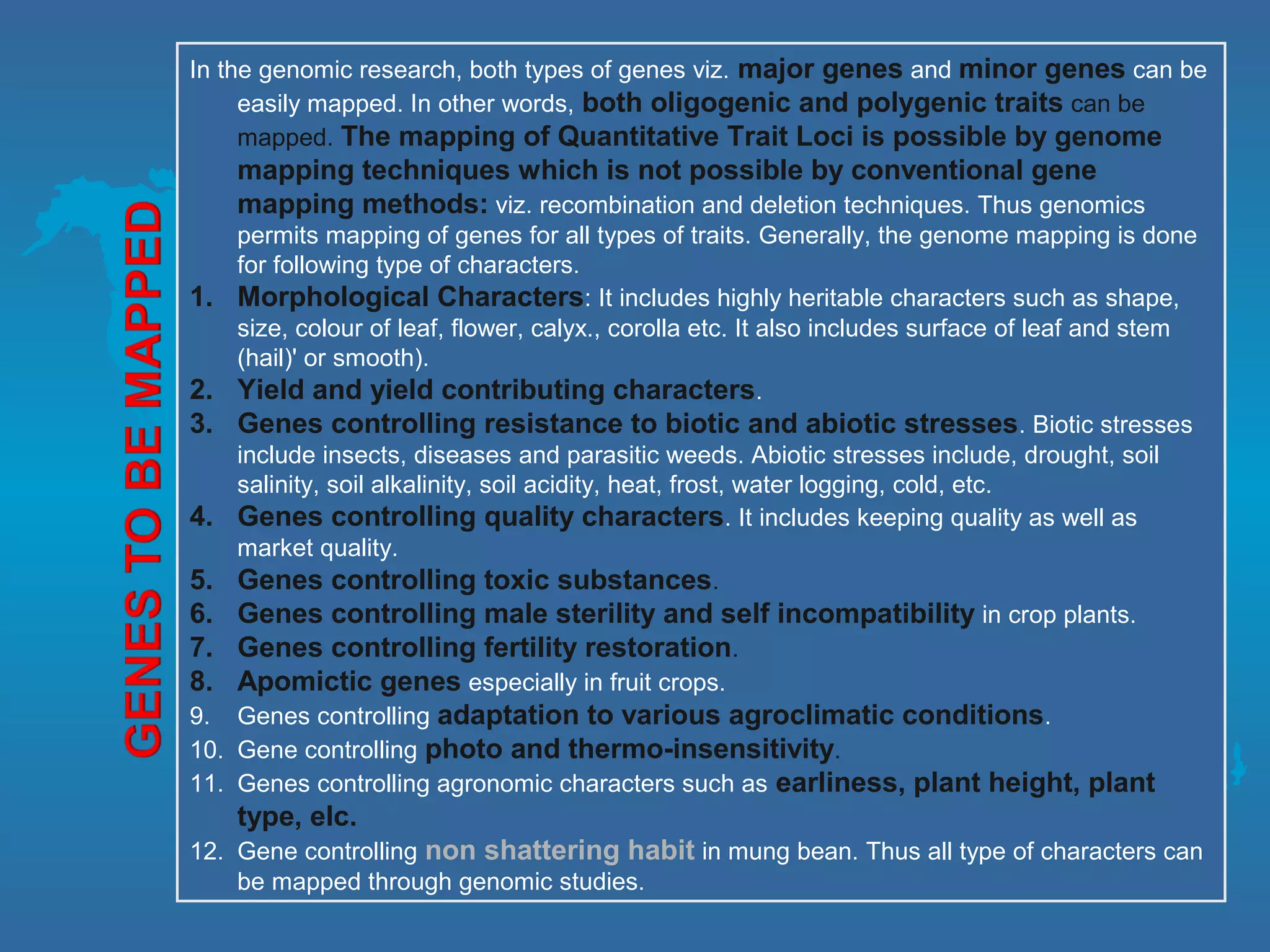 Genomics and Plant Genomics | PPT