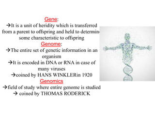 Genomics(functional genomics) | PPTX