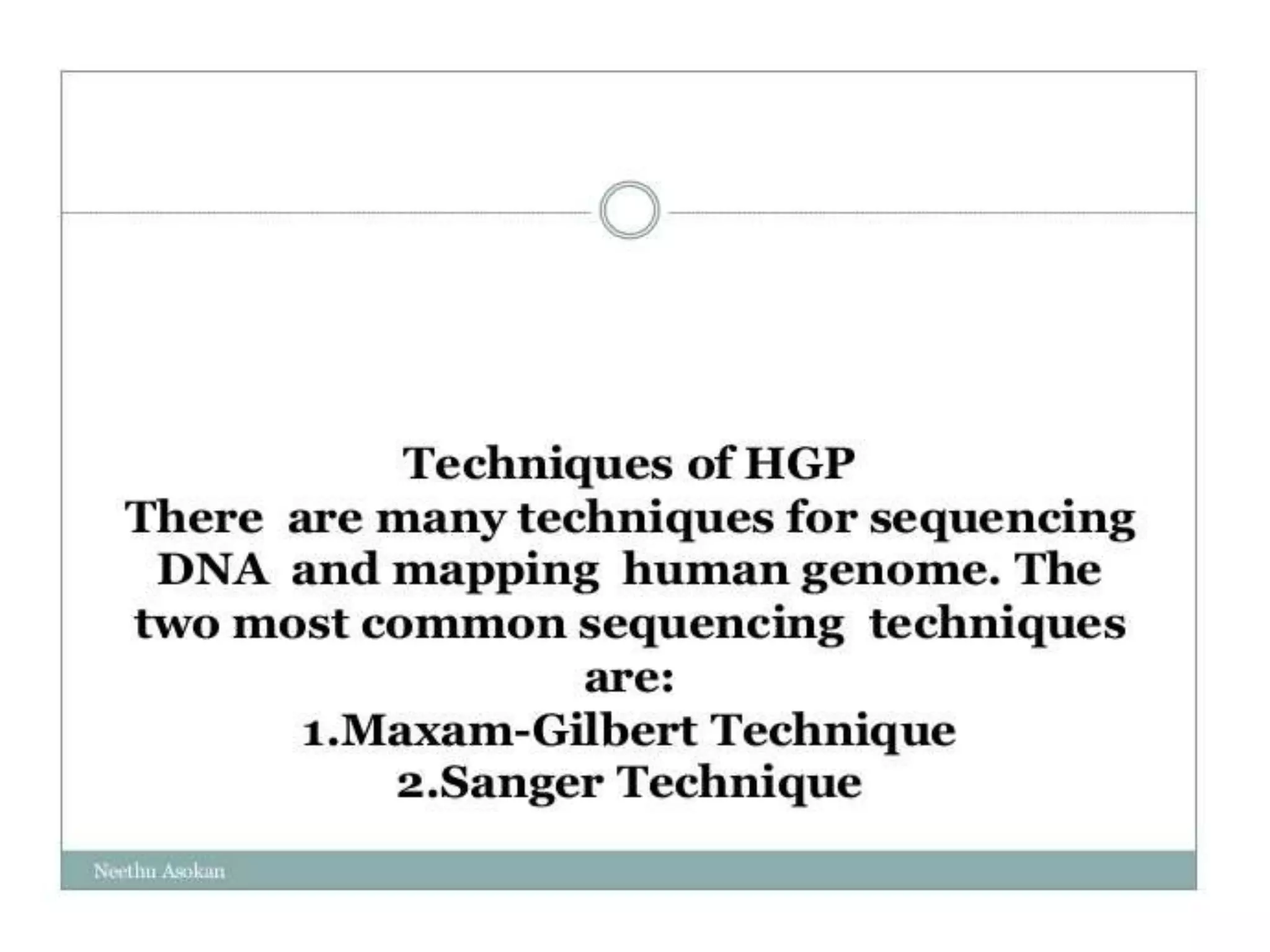 GENOMICS, HUMAN GENOME PROJECT AND DNA SEQUENCING | PPTX