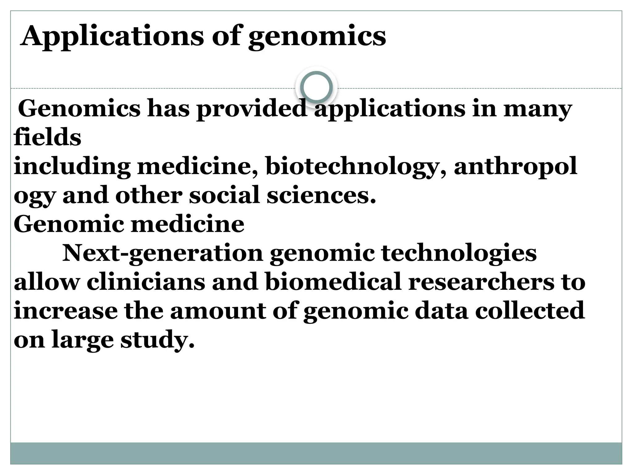 INTRODUCTION OF Genes AND GENOMICS .pptx | Genetics | Science