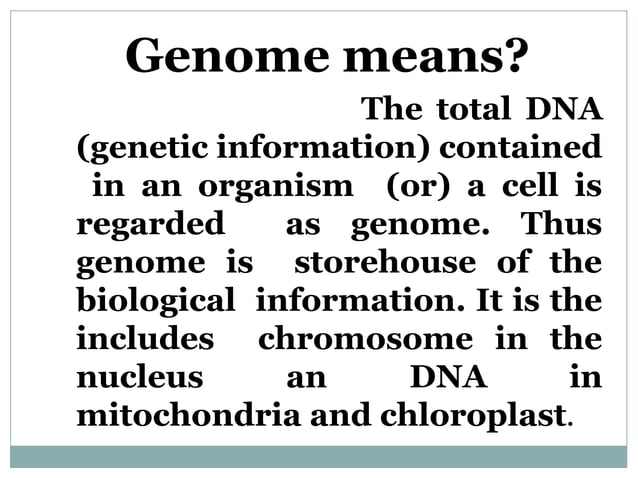 INTRODUCTION OF Genes AND GENOMICS .pptx | Genetics | Science