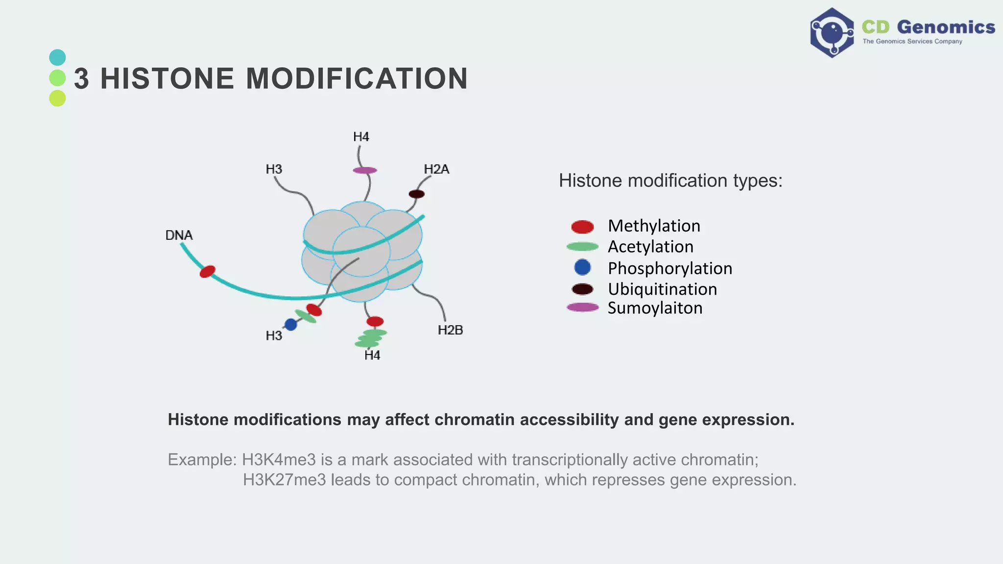 Genomics epigenetic modifications & epigenomic technologies | PPTX