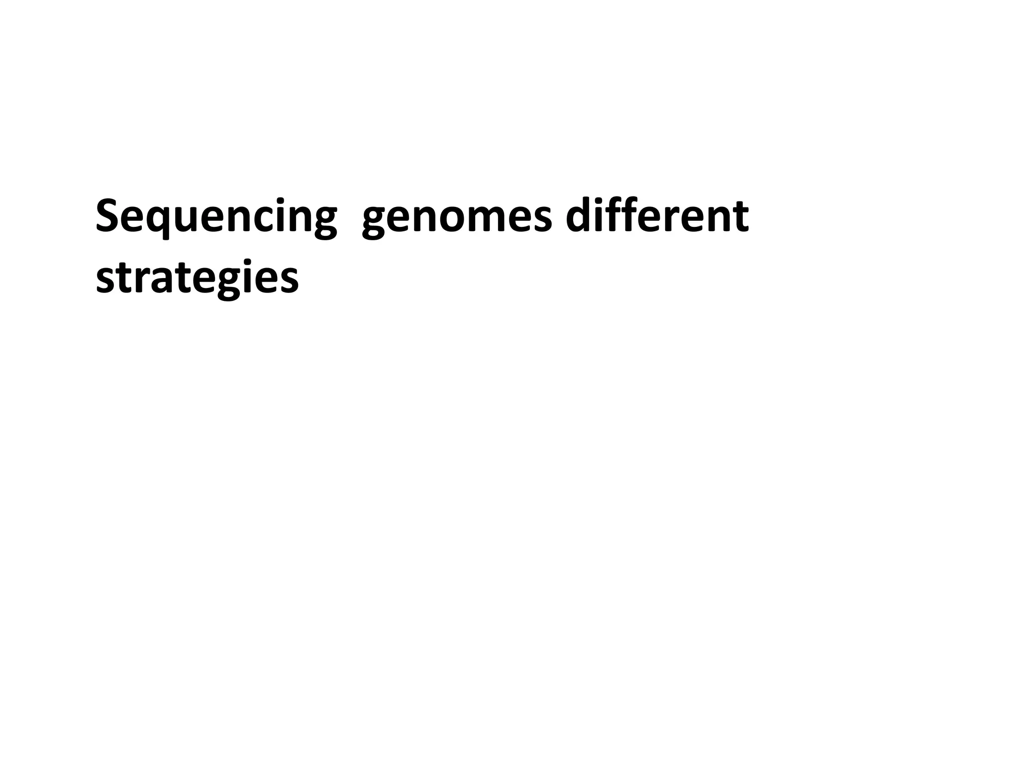 Genomics-Mapping and sequencing.pdf | Biological Sciences | Science