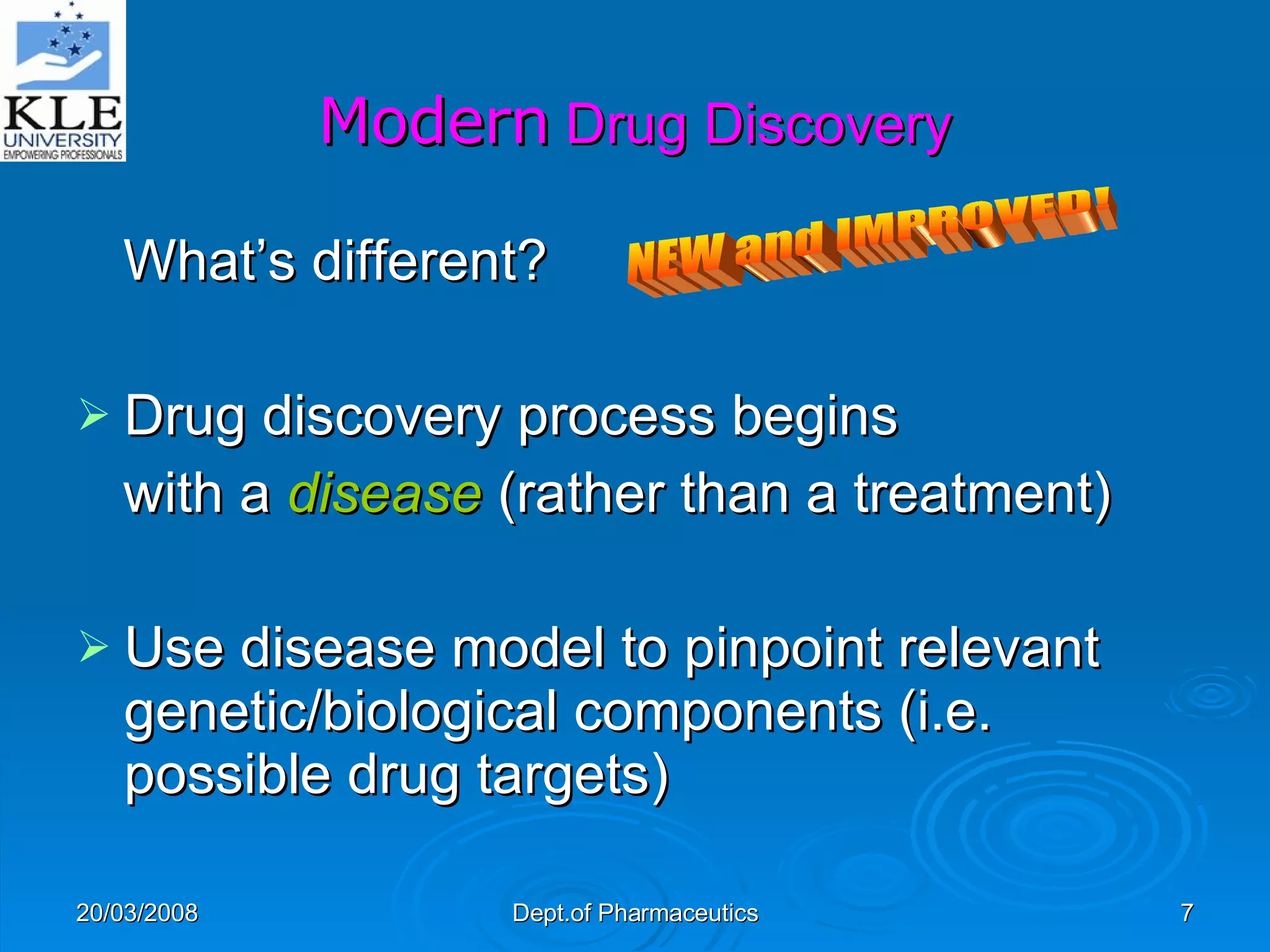 Genomics And Proteomics Based Drug Discovery Ppt Biotech And Biomedical Industry Industries