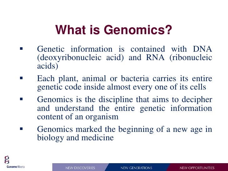 Genomics 101 jun 15 2012