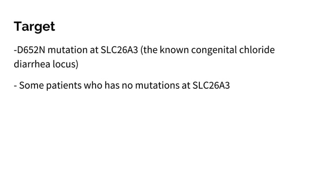 Genetic diagnosis by whole exome capture and massively parallel DNA sequencing | PPT
