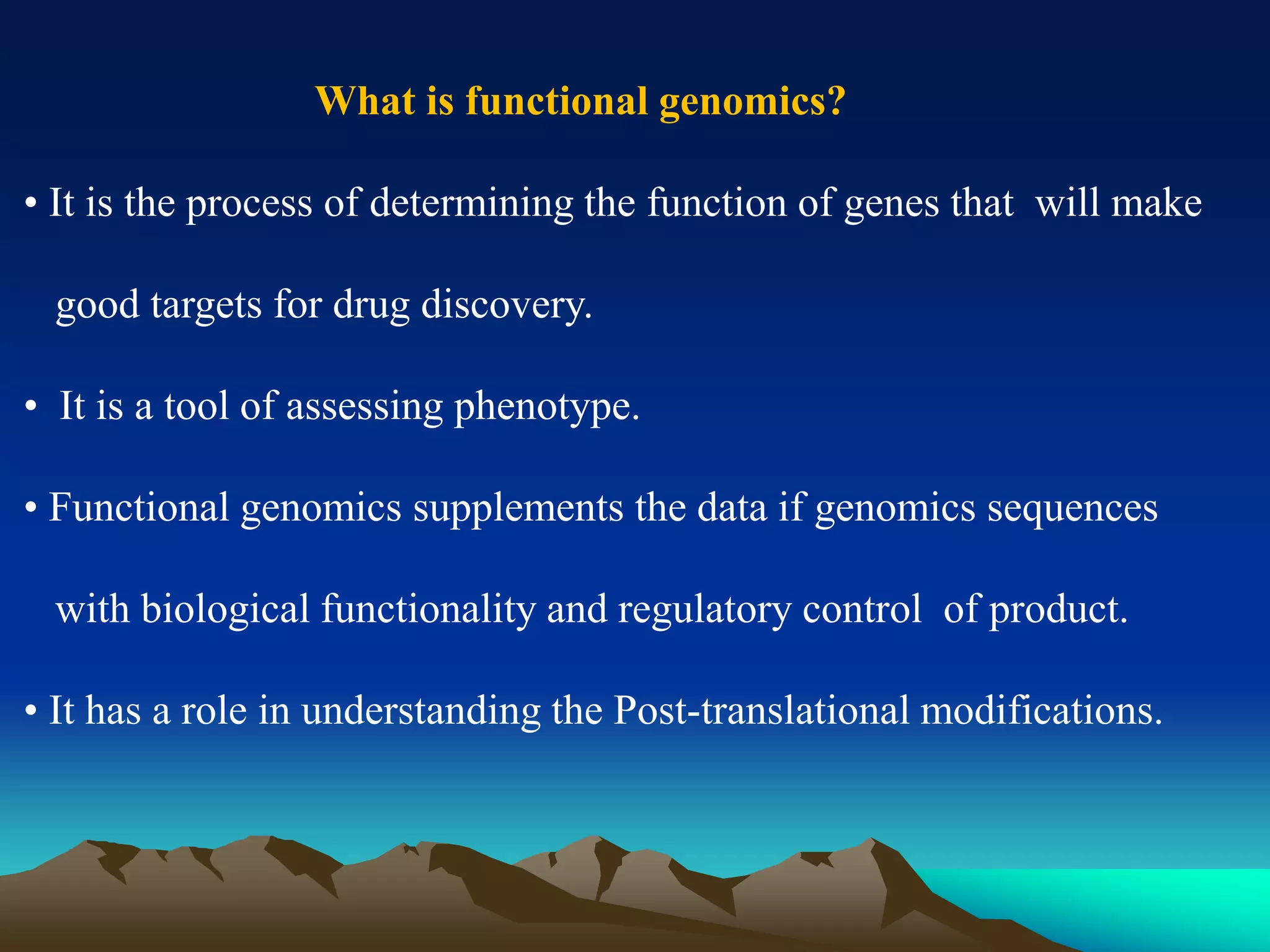 Genomics | PPTX