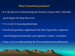 Genomics | PPTX