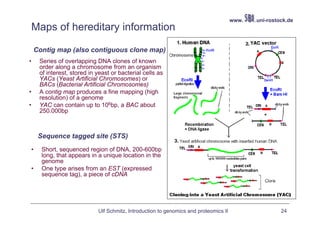 Genomics and proteomics II | PDF
