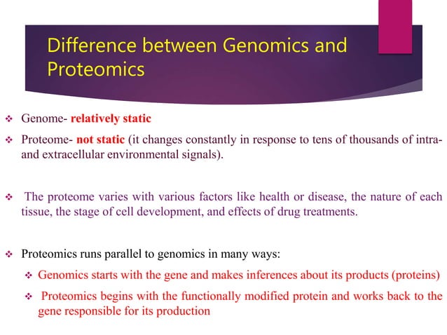 Genomics And Proteomics In Drug Discovery And Development Pptx