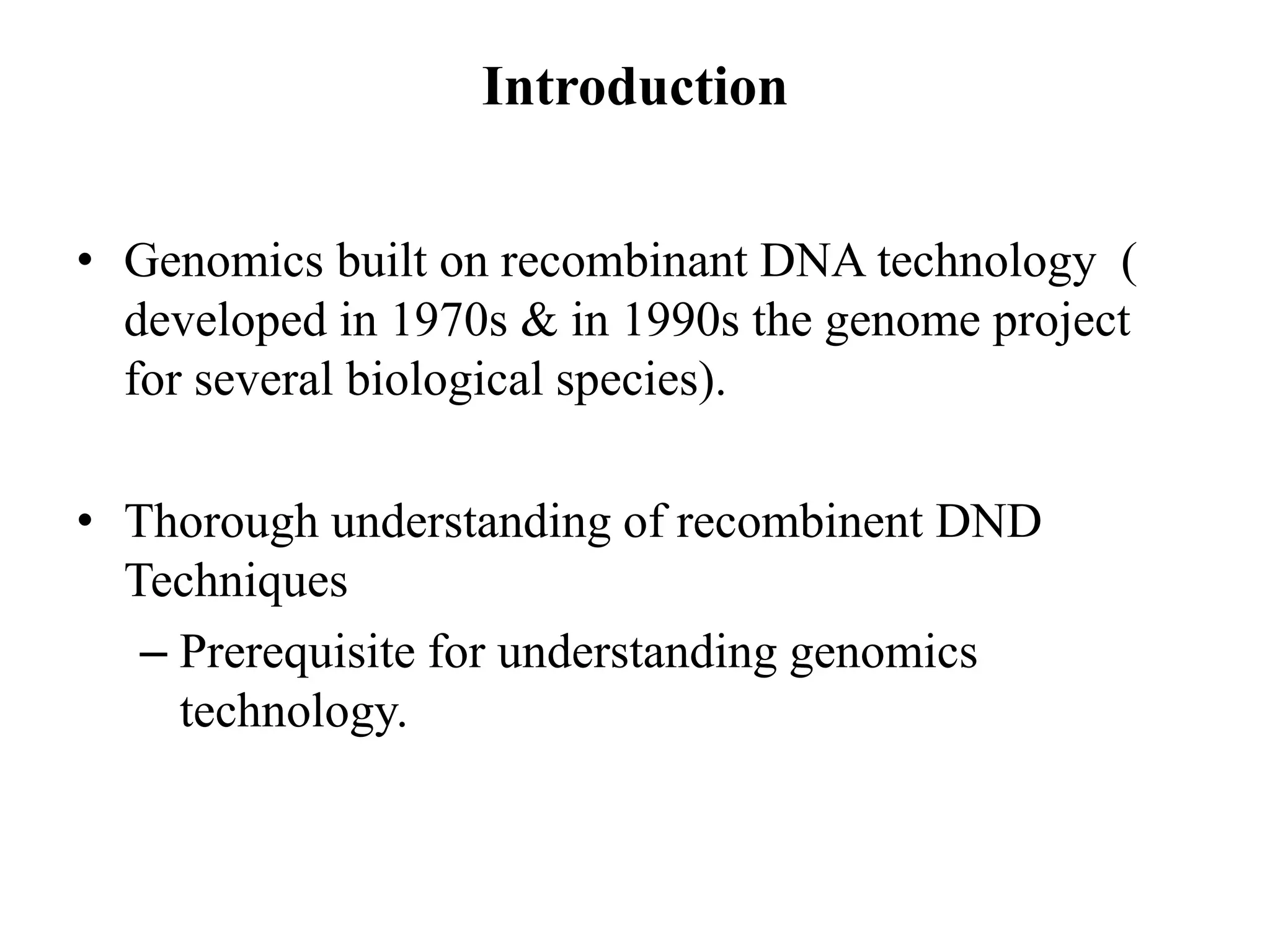 Genomics | PPTX