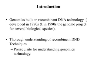Genomics | PPTX