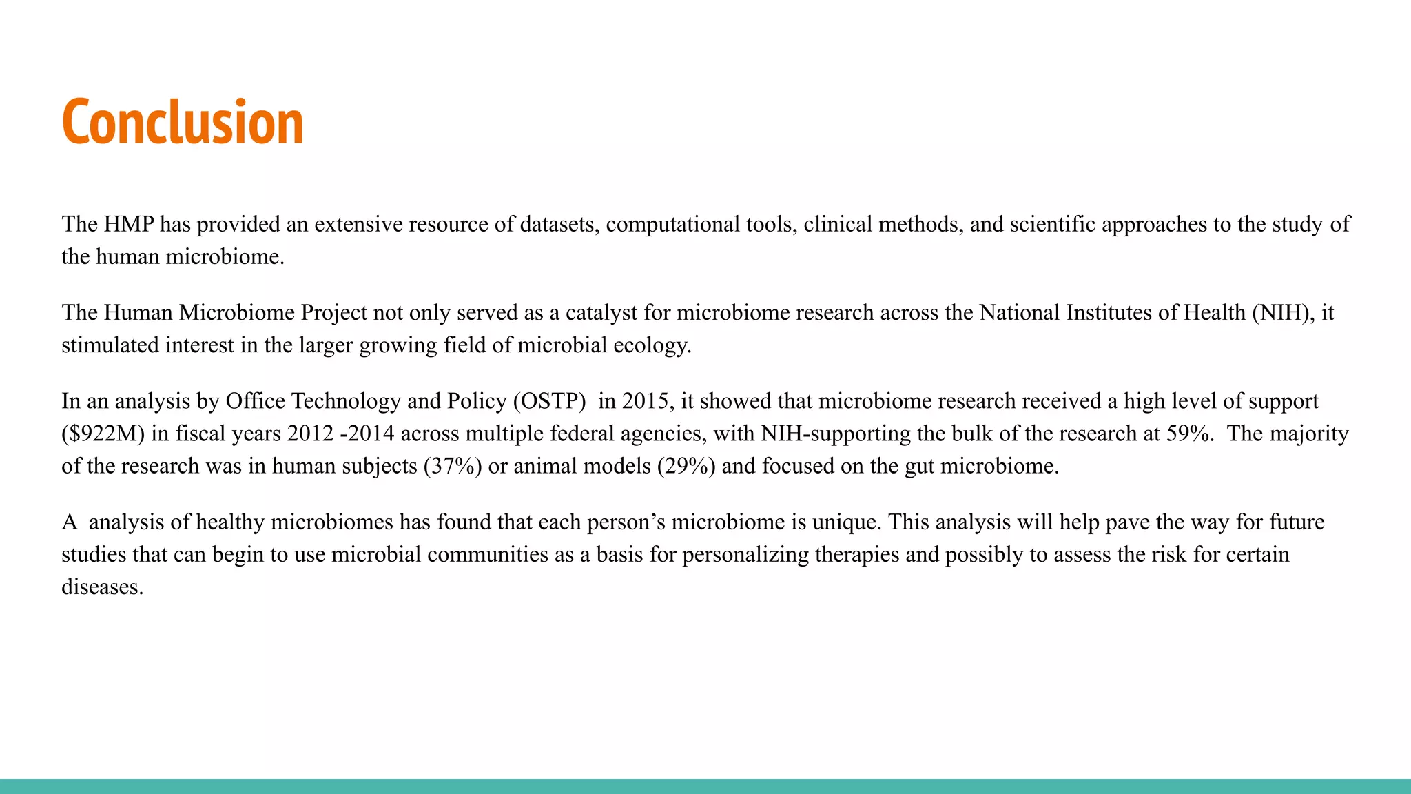 Human Microbiome Project (HMP) | PDF