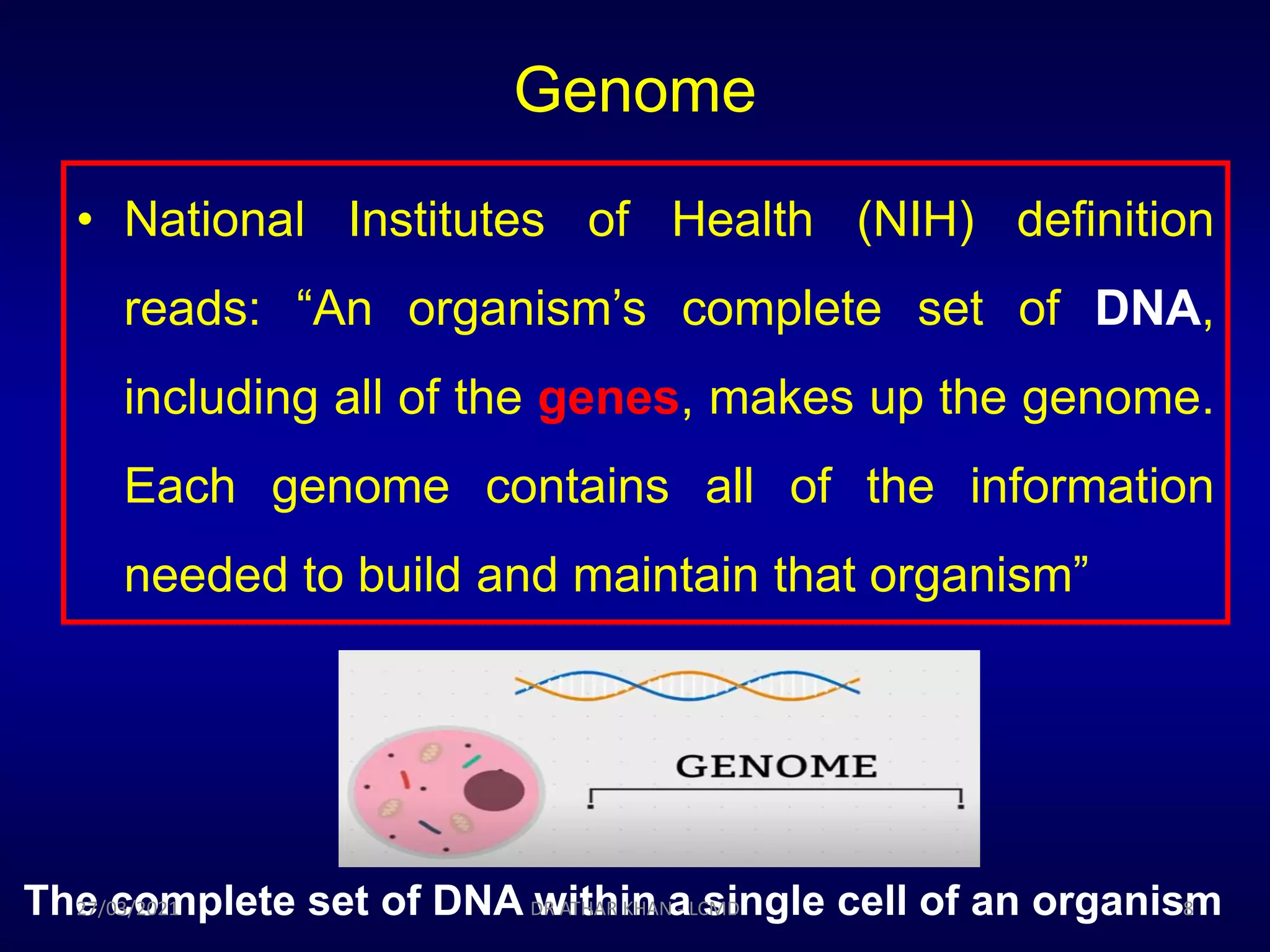 Genomics Genetics Community Public Health | PDF