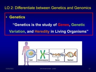 Genomics Genetics Community Public Health | PDF
