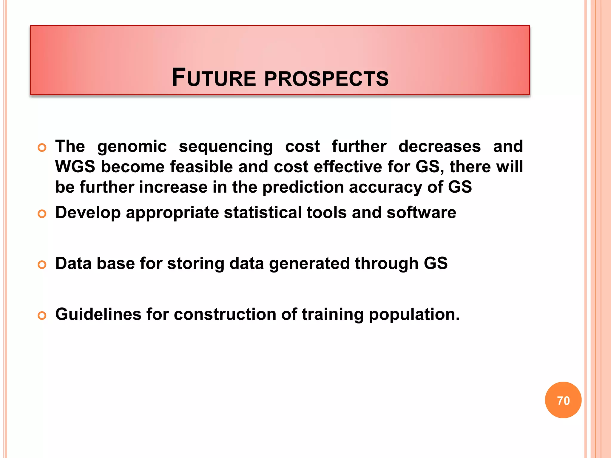 Genomic Selection For Crop Improvement Pptx