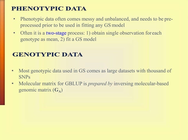 Genomic Selection in Plants | PPTX | Genetics | Science