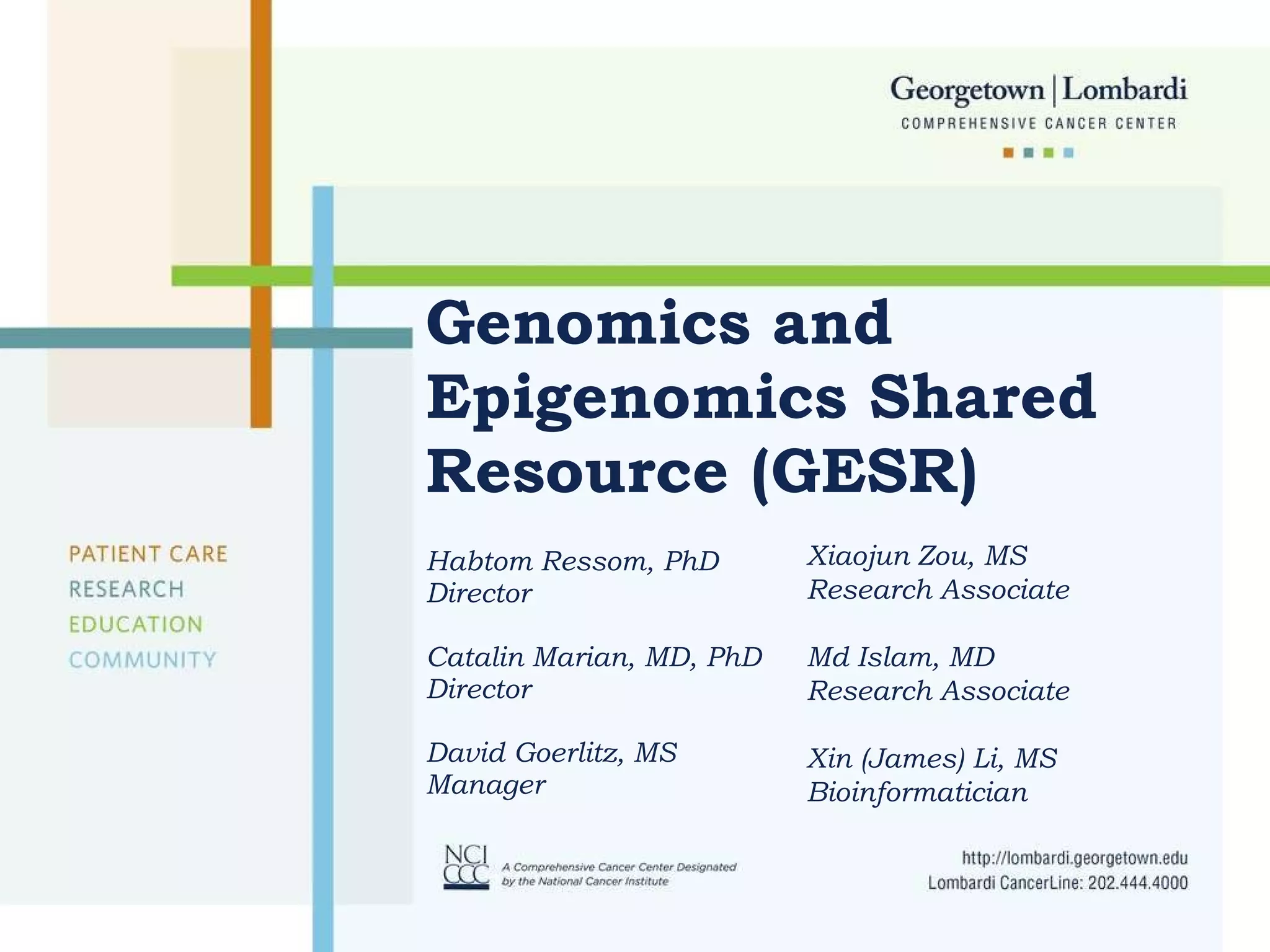 Genomics & Epigenomics | PPT