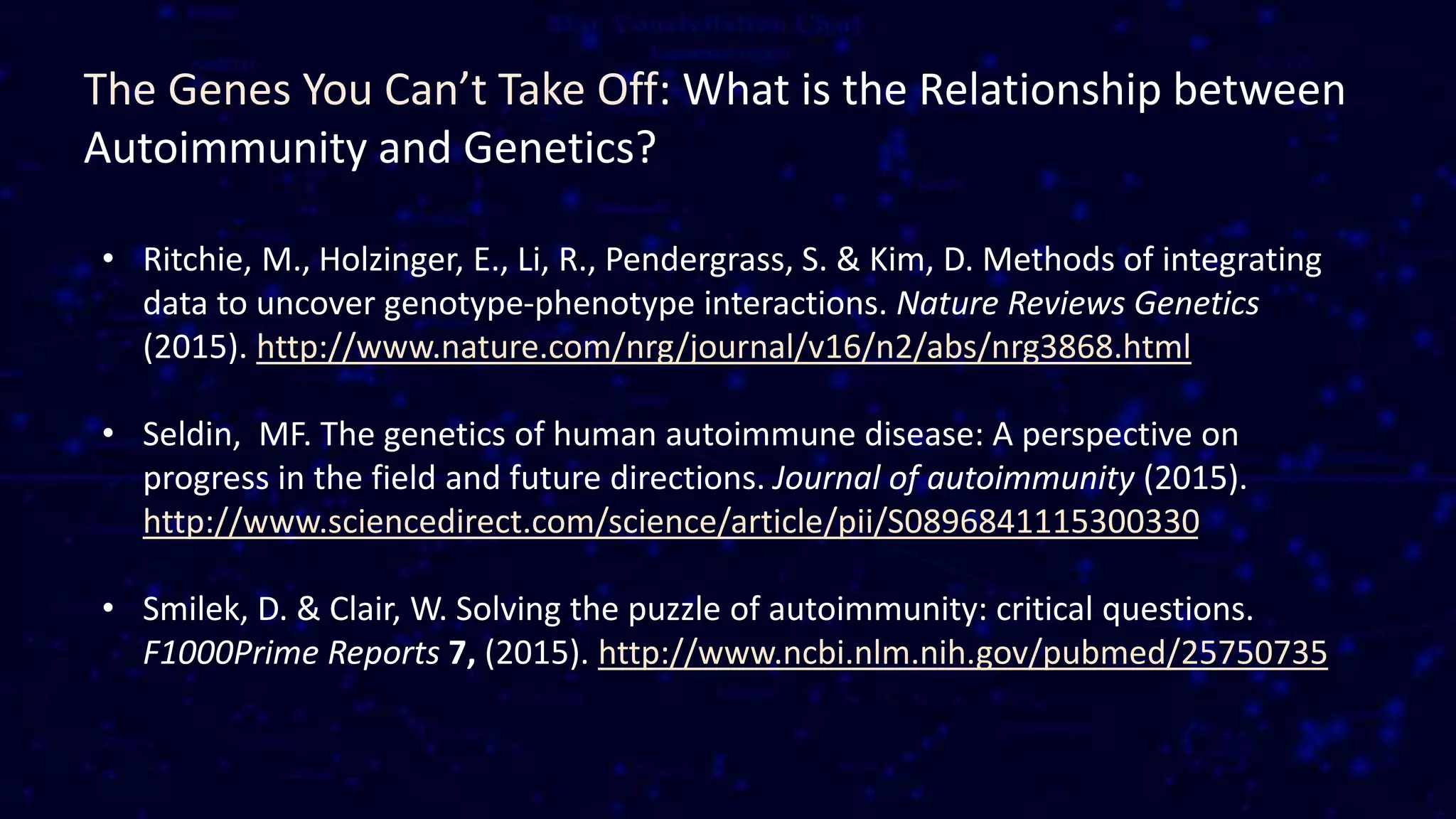 Our Genes Are Not Our Destiny | PPTX