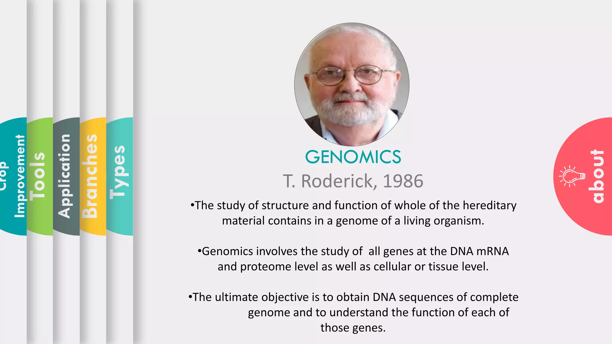 Genomics in Crop improvement | PDF