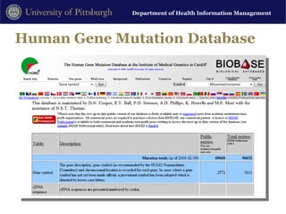 genomics and diseases_ monogenic disease | PPT