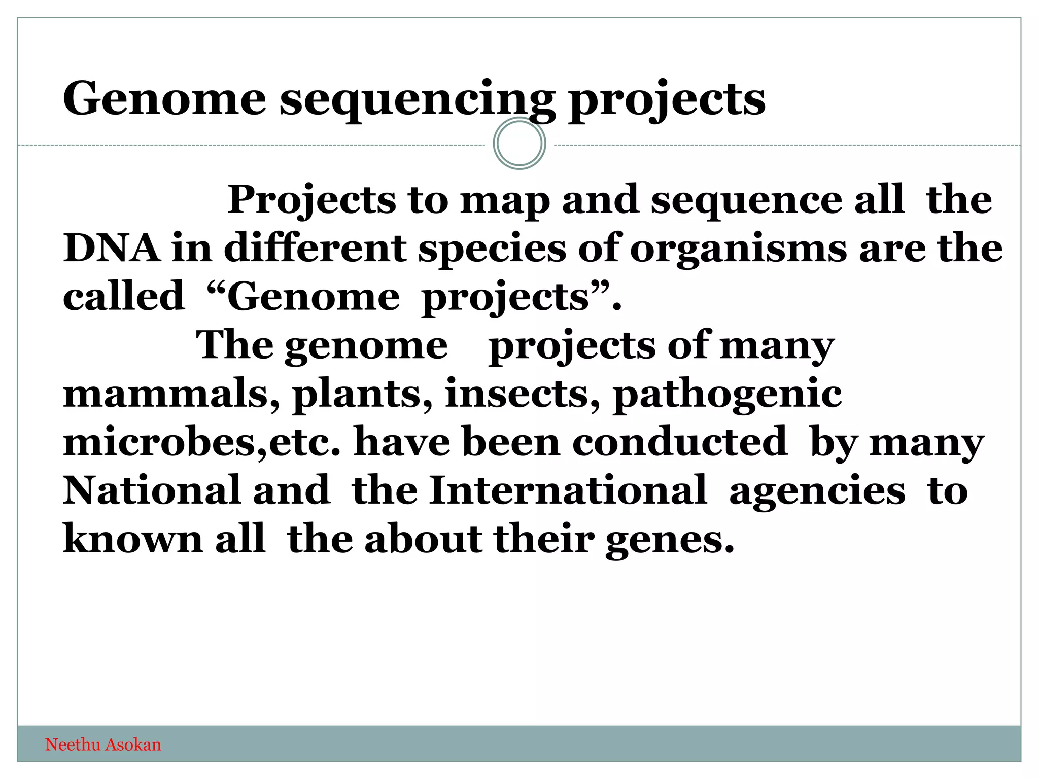 An Introduction to Genomics | PPTX