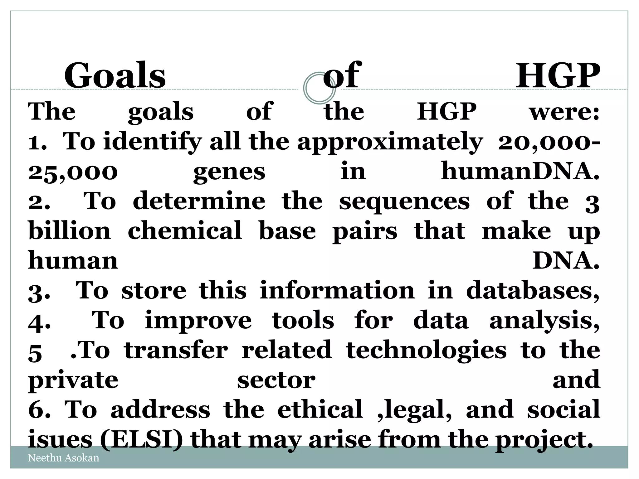 An Introduction to Genomics | PPTX