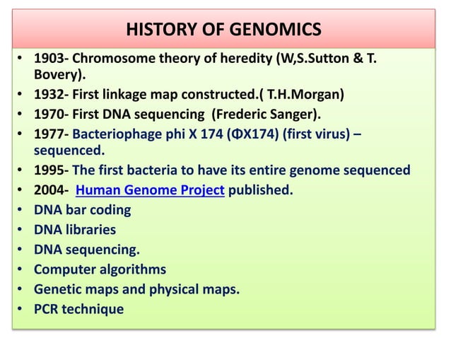Genomics,proteomics and comparative genomics | PPTX