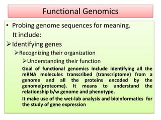 Genomics,proteomics and comparative genomics | PPTX