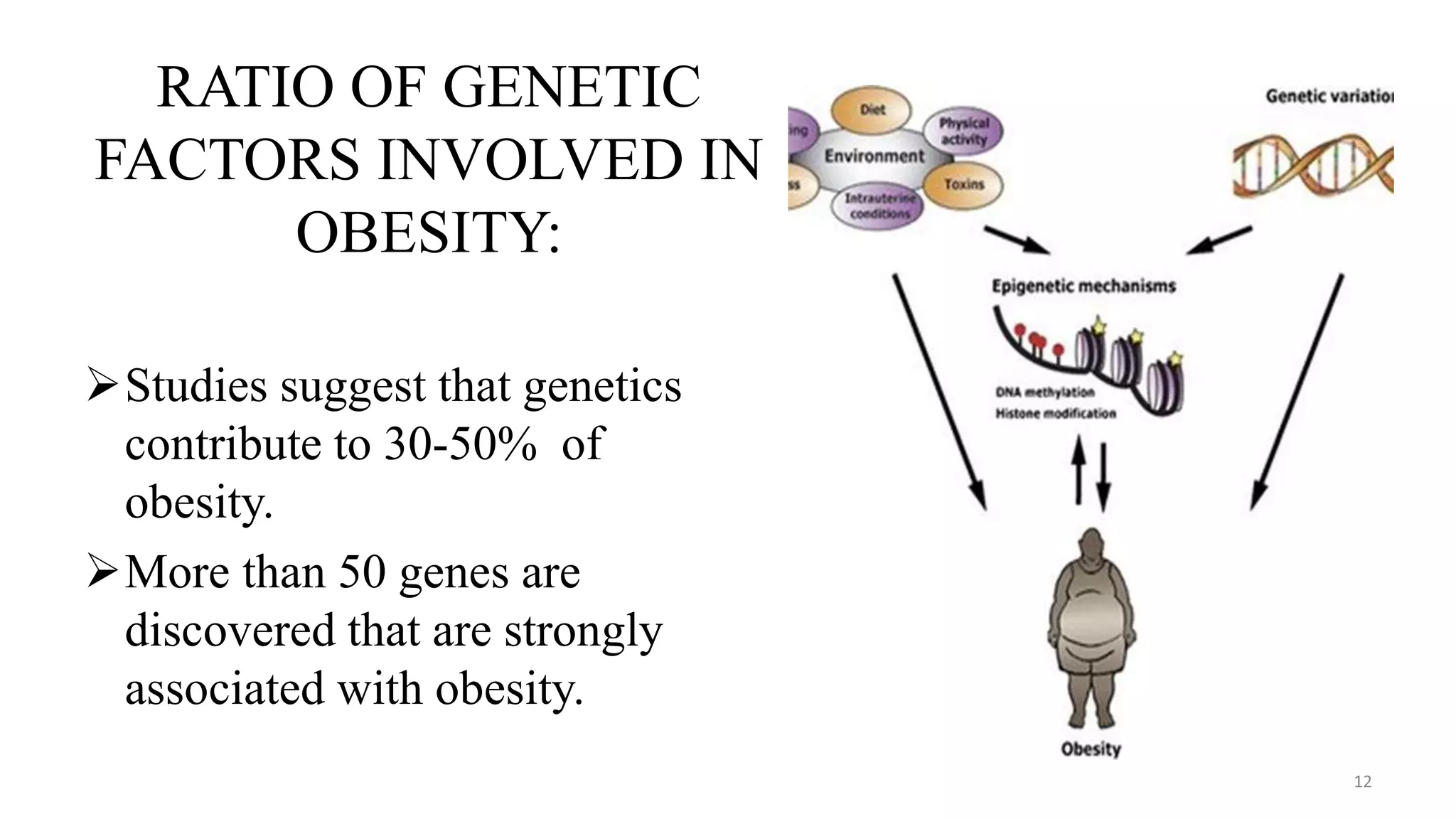 genetics and obesity | PPTX