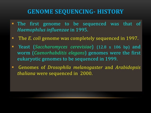 Genomics and proteomics (Bioinformatics) | PPT