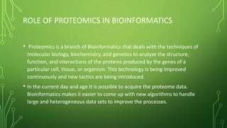 genomics proteomics metbolomics.pptx | Genetics | Science