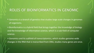 genomics proteomics metbolomics.pptx | Genetics | Science