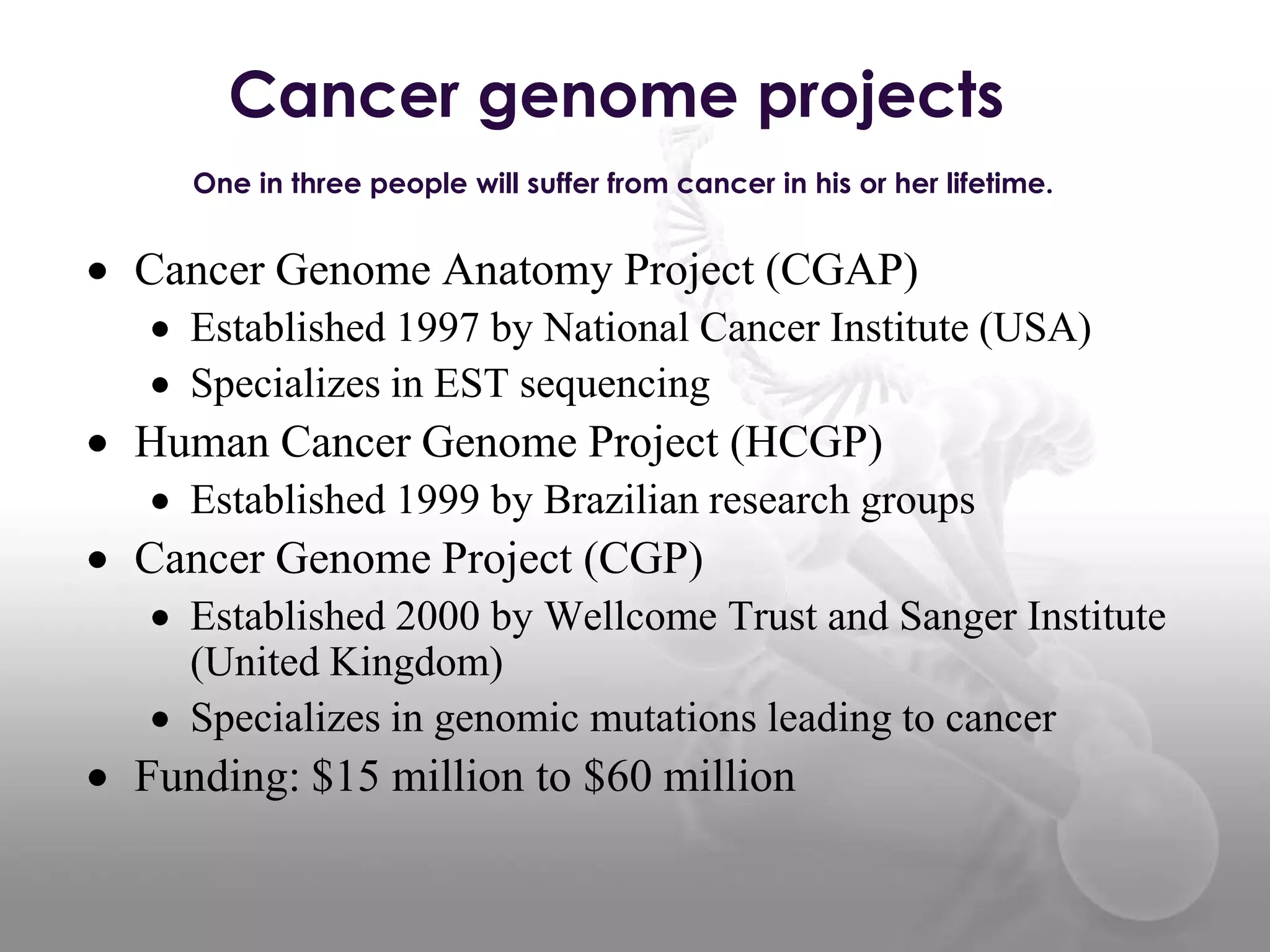 Genomics seminar | PPTX